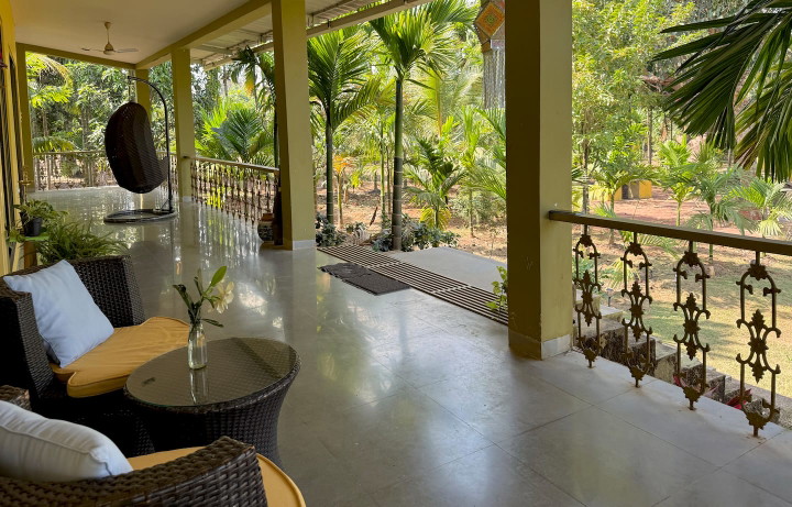 Vrinda Farm /Serene Areca Farm Hideaway /Sleeps 6 - Goa