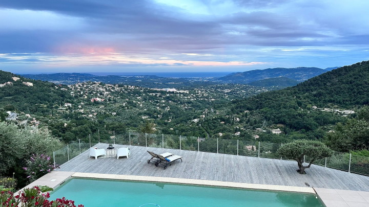 Dépendance éLégante Avec Piscine & Vue Panoramique - Grasse
