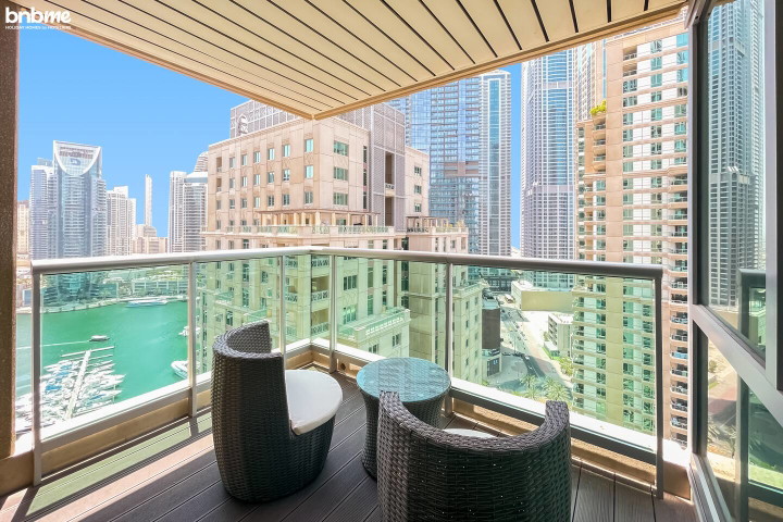 Nye At Dubai Marina | 2b W/ Balcony & Marina Views - Dubai Marina