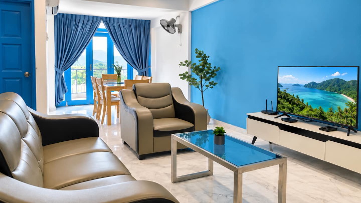 Fat Mom-3br Kuah Town Stay/ 8 Guests /Kitchen - Langkawi