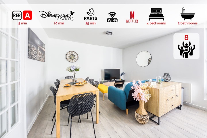 (L1) Cosy House / Disney & Paris - Villemomble