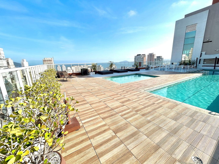 Shb - Complete Leisure With Pool And Sauna In Gonzaga - Santos