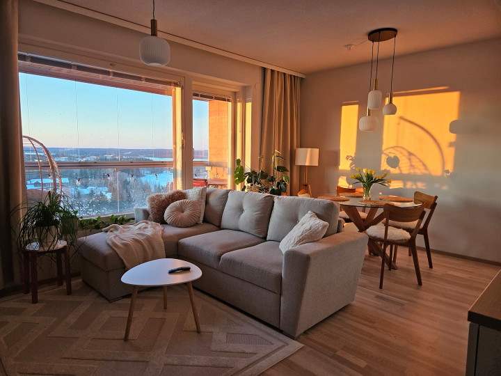 Bright 16th Floor Home Landscape, Sauna And Peace - Tampere