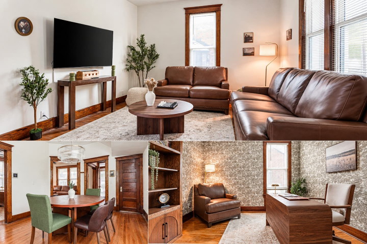 Amber & Oak | Theater, Game Room & Fire Pit - Omaha, NE