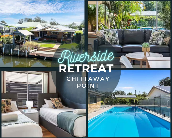 Riverside Home With Pool & Sauna - Central Coast