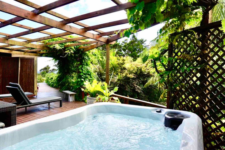 Matangi Apartment - Apartment W/ Private Spa Pool And Sea Views - Raglan