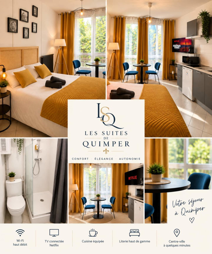 Appartement Centre Quimper Avec Parking - Quimper