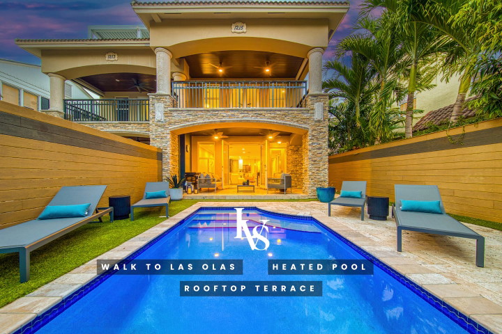 Lvs Aurea - Walk | Las Olas | Heated Pool | 9 Beds - Fort Lauderdale