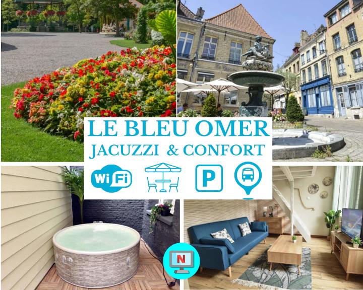 Jacuzzi I Terrasse Privée I Coeur Ville I Netflix - Arques