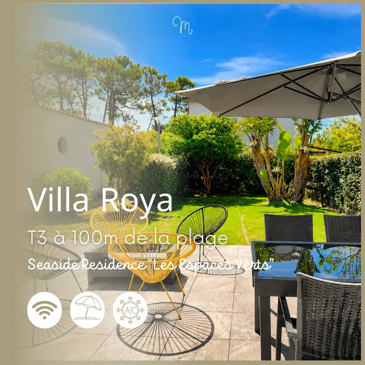 Villa Roya&nbsp;|&nbsp;Plage à 100&nbsp;M, Wi-fi, Climatisation, Environnement Urbain - Borgo