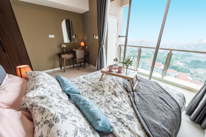 Modern Bestview Balcony Suite Near Klcity Bathtub - Petaling Jaya
