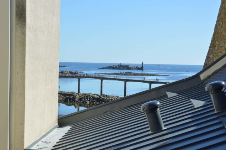 Duplex 50 M2 Centre Ville 2 à 4 Personnes, Vue Mer - Carantec