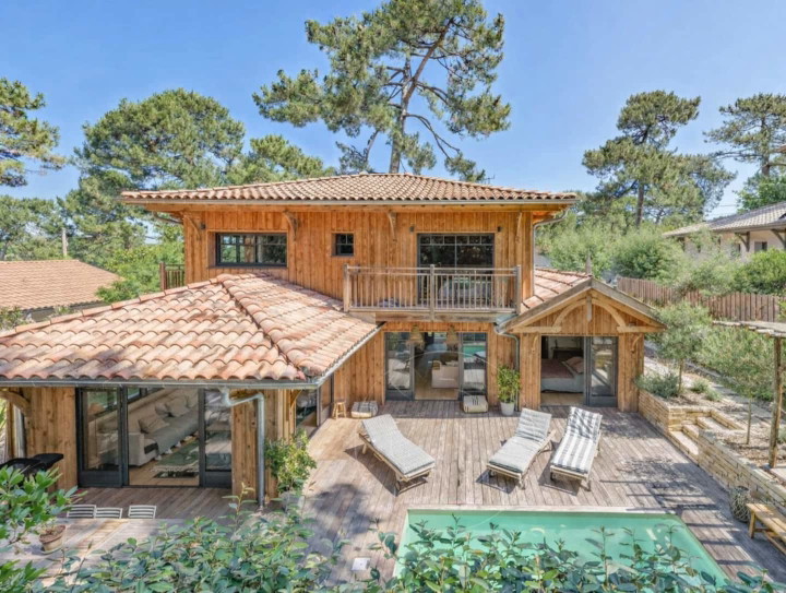 Pyla, Villa 5 Ch, 5 Sdb, Piscine, Proche Golf - Pyla sur Mer
