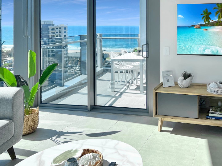 Luxe Signature Ocean Views Lvl 14 Parking Pool - Broadbeach