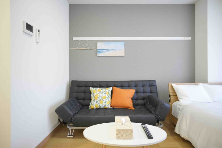 5 Minutes On Foot To St3f Makishi Public Market! [St302] Apartment With Sofa Bed And Semi-double Bed - 나하시