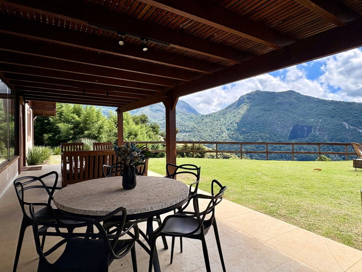 Serra House With Swimming Pool, Sauna And Sand Tennis Court C04 - Teresópolis