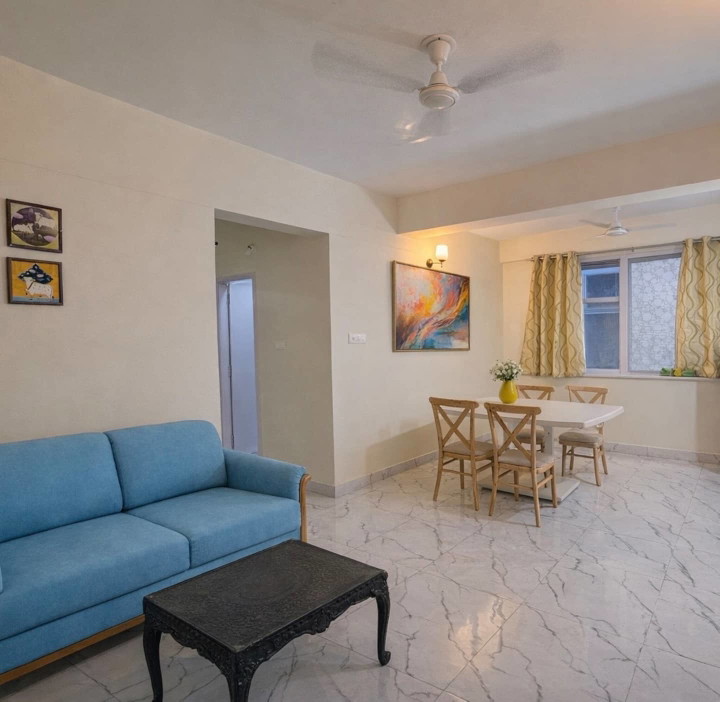 Cozy 2bhk Stay In Bariatu | Ac, Wifi & Comfort 301 - Ranchi
