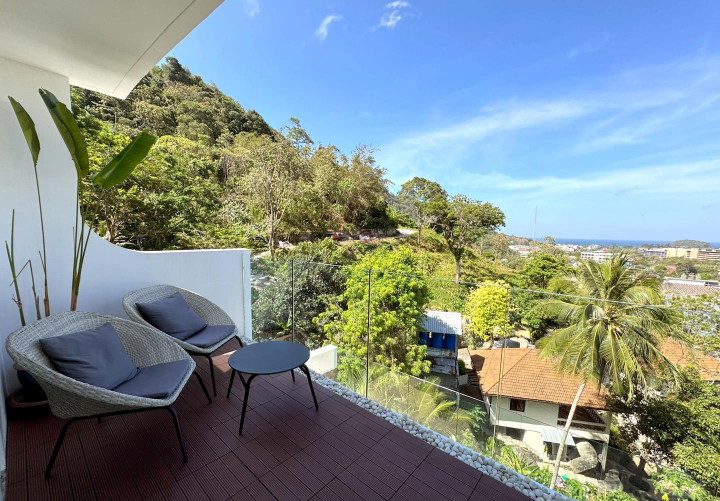 Boho Chic Sea View Apartment In Kata - Phuket