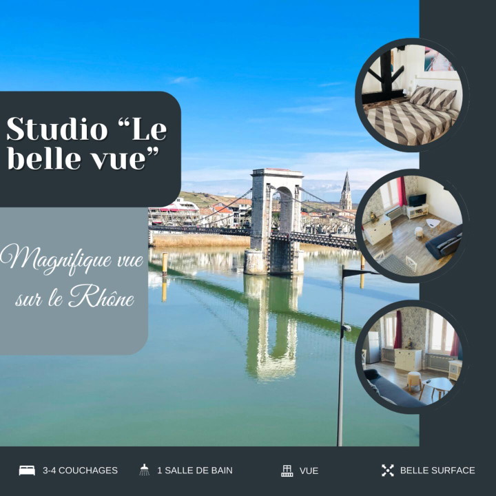 Le Belle Vue ~ Central ~ Vue Imprenable ~ - Tain-l'Hermitage