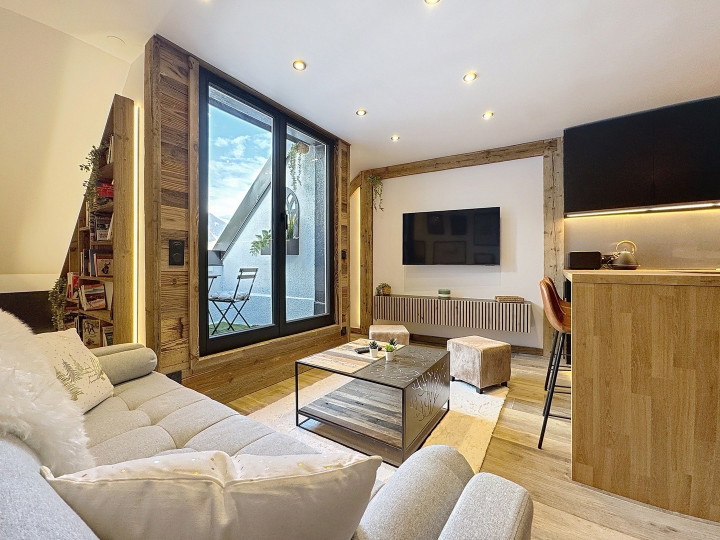 Appartement Séduisant Hyper Centre De Chamonix - Argentière