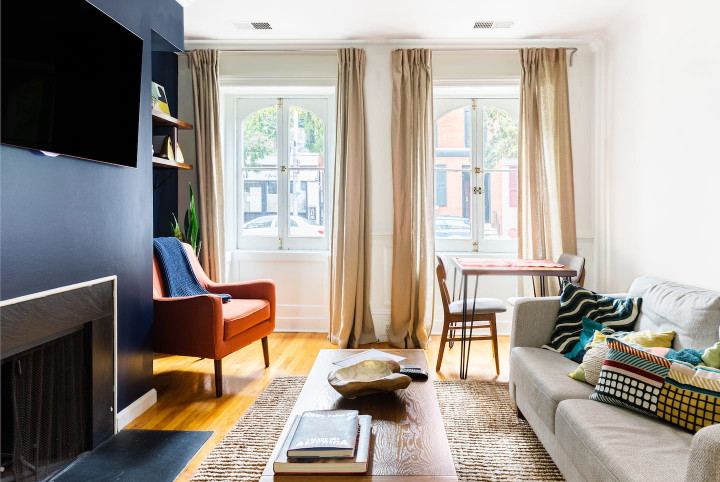 Appartement Avec Touches Classiques Et Cheminée à Mount Vernon - Baltimore, MD