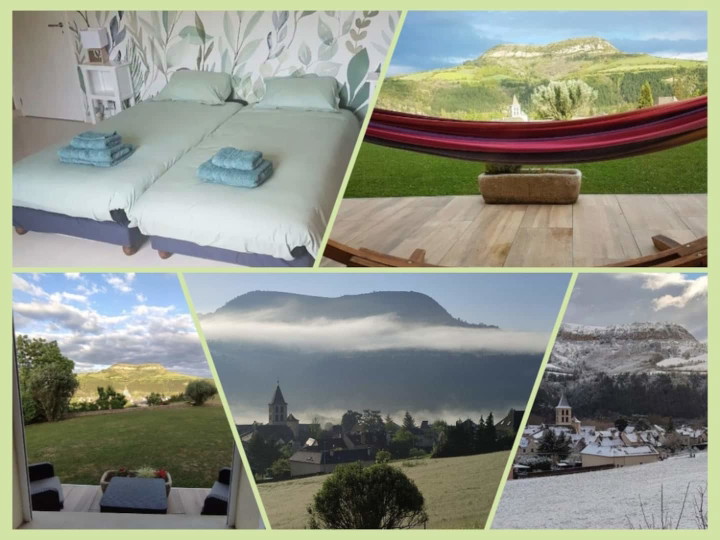 Studio Chez L'habitant Avec Terrasse Et Jolie Vue - Marvejols