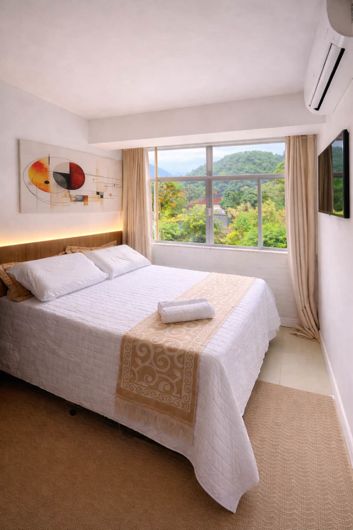 Praia + Conforto | Flat Completo Em Angra - Ilha Grande