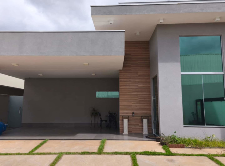 Excelente Casa Nova 3 Suítes, Condomínio Fechado. - Brasilia City