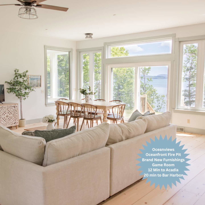 Designer Oceanfront, Acadia Views, Near Bar Harbor - Bar Harbor, ME