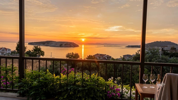 "Mimas Home" Manzara, Huzur.denize 200 Mt.70 M2 Ev - Karaburun