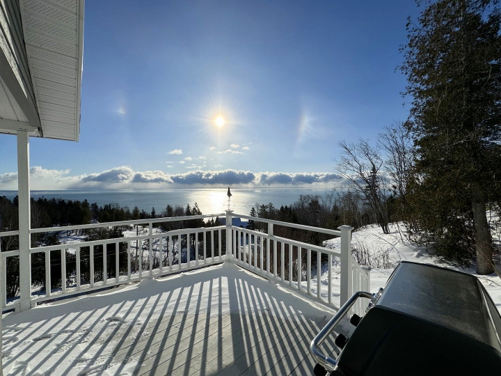 La Chouette Cendrée à Cap-à-l'aigle, Charlevoix - La Malbaie