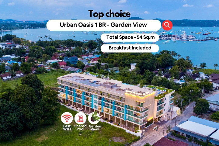 Chalong - Urban Oasis 1 Br - Garden View - Gym - Phuket district, Thailand