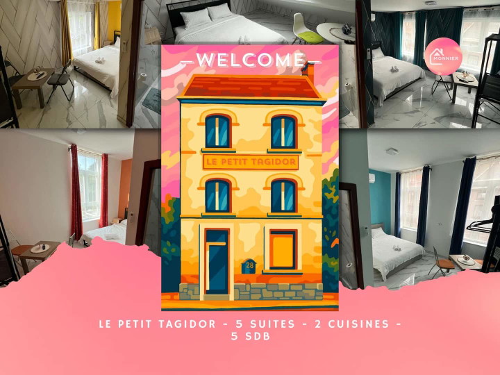 Le Petit Tagidor - 5 Suites - Cuisine - Sdb - Charleroi