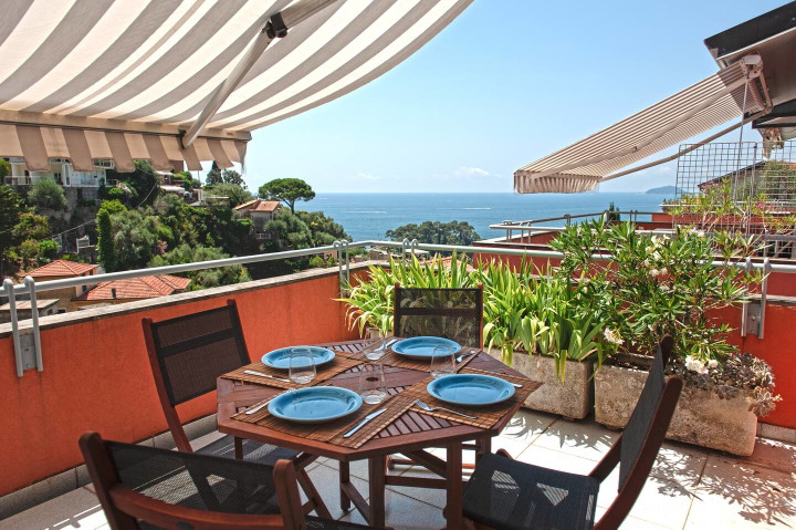 The Terrace Overlooking The Bay - Fiascherino - Lerici
