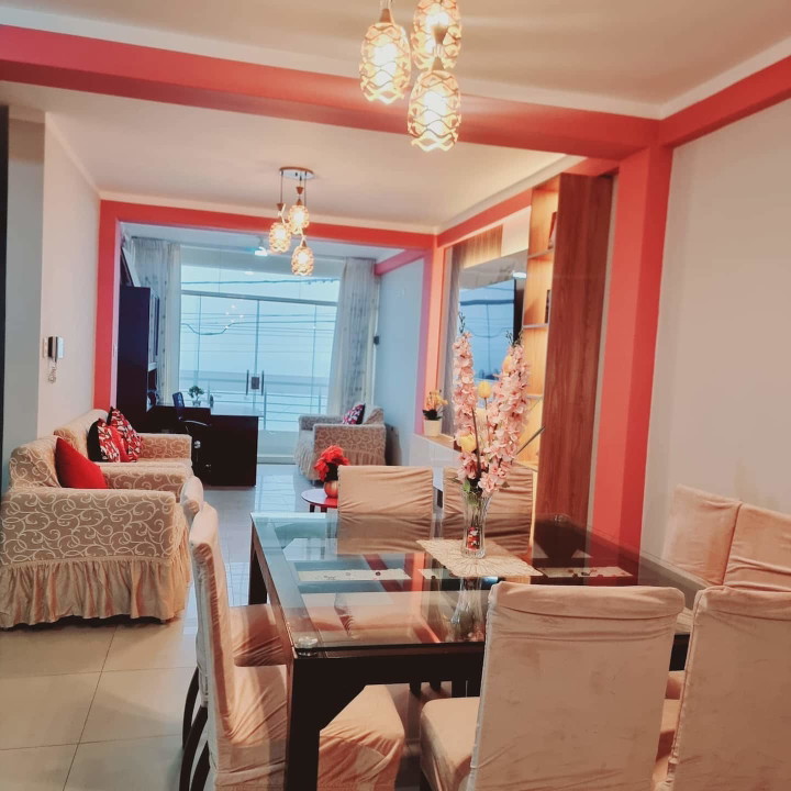 House With Ocean View Of 4 Rooms With Private Bathroom - Ilo