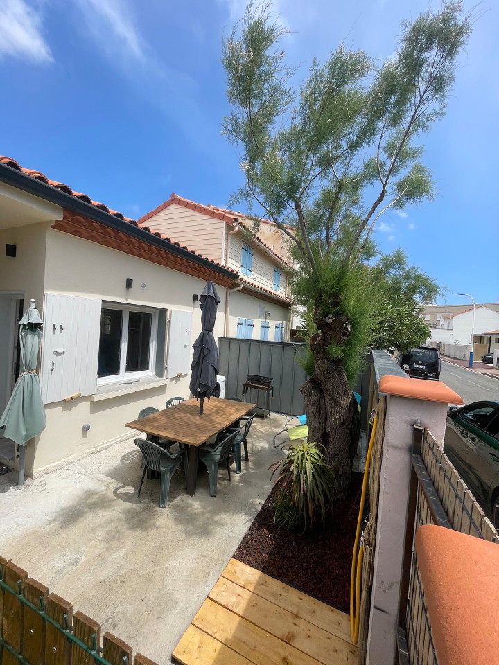 T3 5 Pers  Terrasse Privée  Clim  Plage à Pied - Sigean