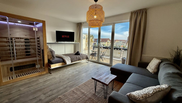 Boho-style Apartment With Infrared Sauna - Potsdam