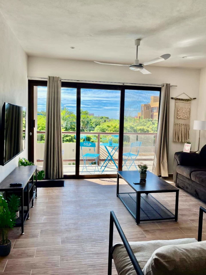Modern & Quiet Apartment With Pool In Punta Sur - Isla Mujeres