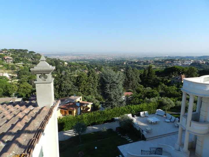 "Cinquegatti" Views Over Rome And Castel Gandolfo - Frascati