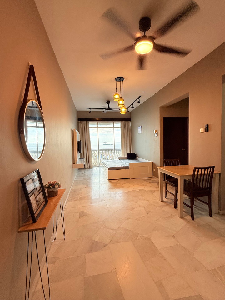 Seaview 2br Glory Beach Resort Wifi Jommaldiveshomes - Port Dickson