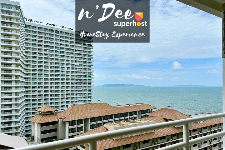 View Talay 5c Beach Access Sea View 55" Tv - Pattaya