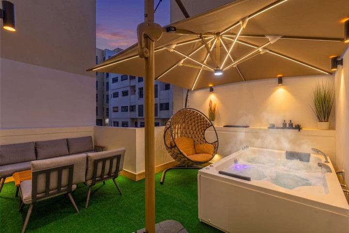 Duplex Design : Terrasse & Jacuzzi Privatif - Agadir