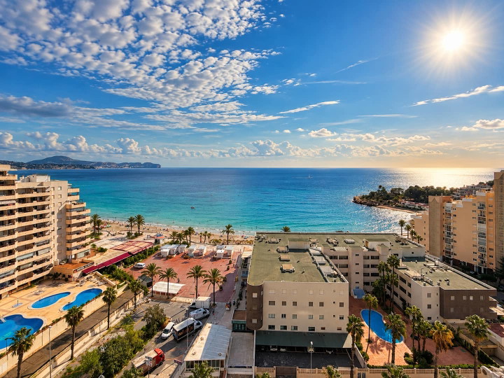Calpe, Vistas, Piscina, Aire, Parking - Calp