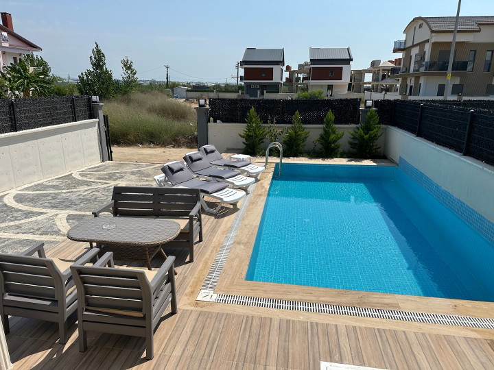 Detached 5+1 Villa With Pool In Belek - Belek