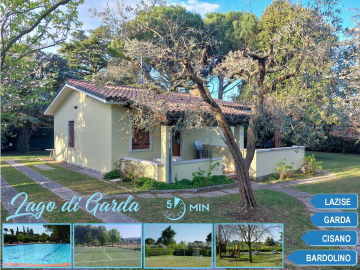 Cottage+garden In Residence (Pool+sports Area) - Bardolino commune, Italy