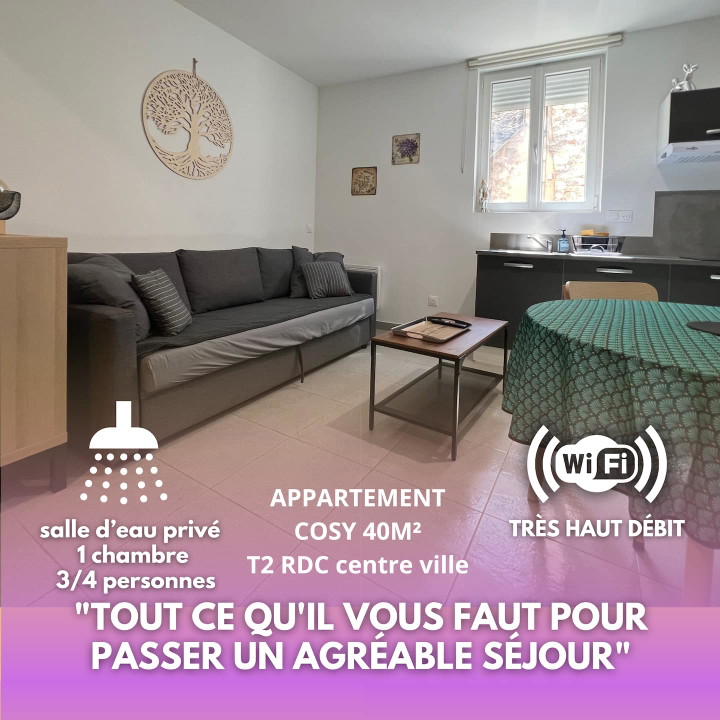 Fenix Appartt2 40m² Cosy Rdc Sejour-tricastin - Pierrelatte