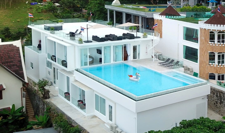 Villa Skyline Patong New Modern Luxury Pool Villa - Patong Beach