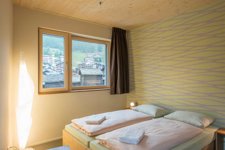 Private Single Room | Wellnesshostel4000 - Saas-Fee