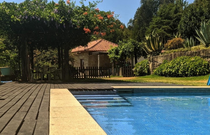 Quinta Rural Com Piscina Privada - 10 Hóspedes - Santo Tirso