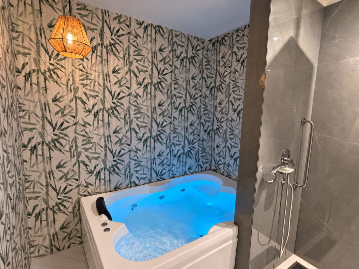 15th Floor Studio Jacuzzi |Projector|pool|gym| - India